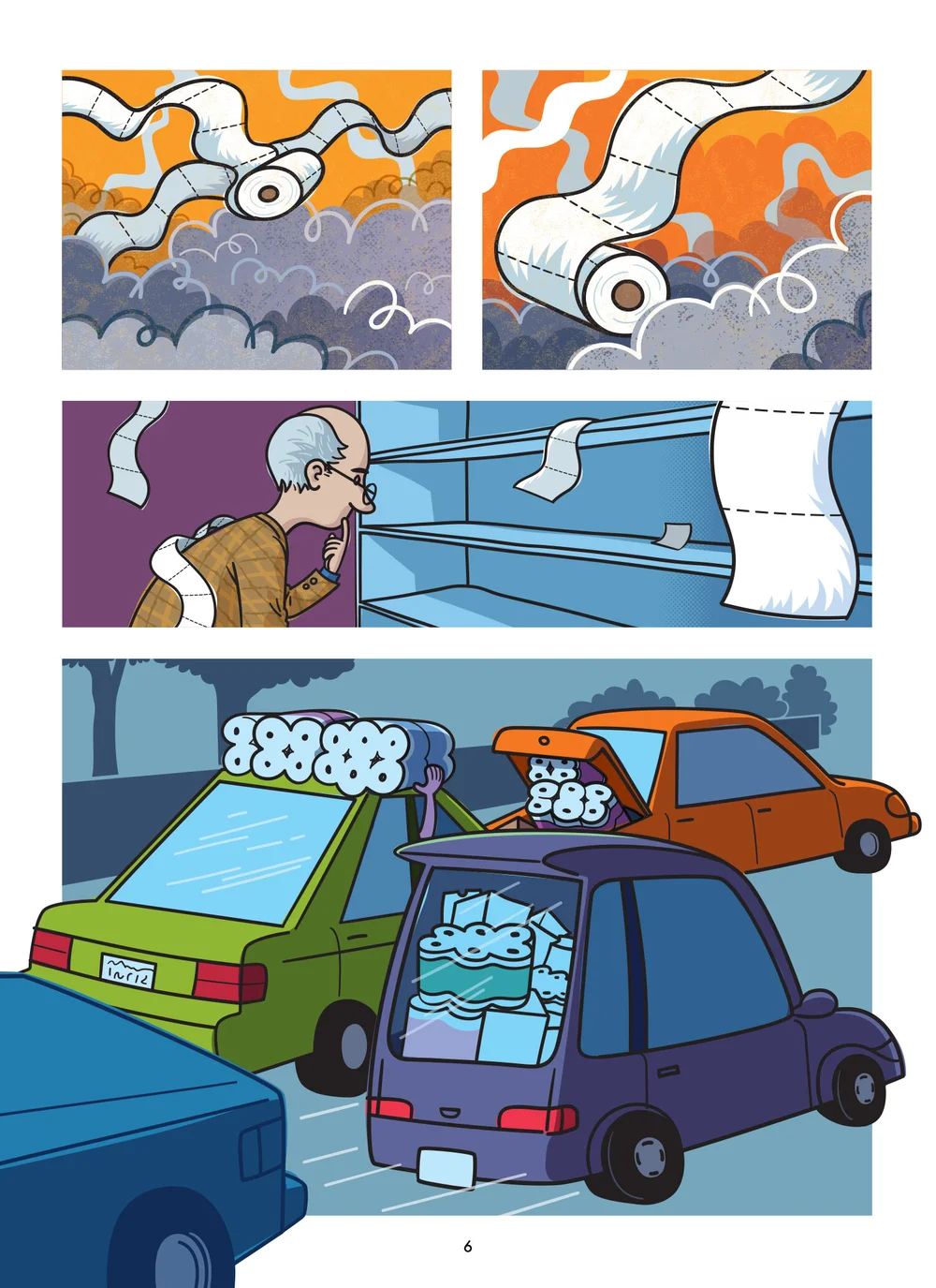 Toilet Paper Man! Origin story — Edfredned Comics