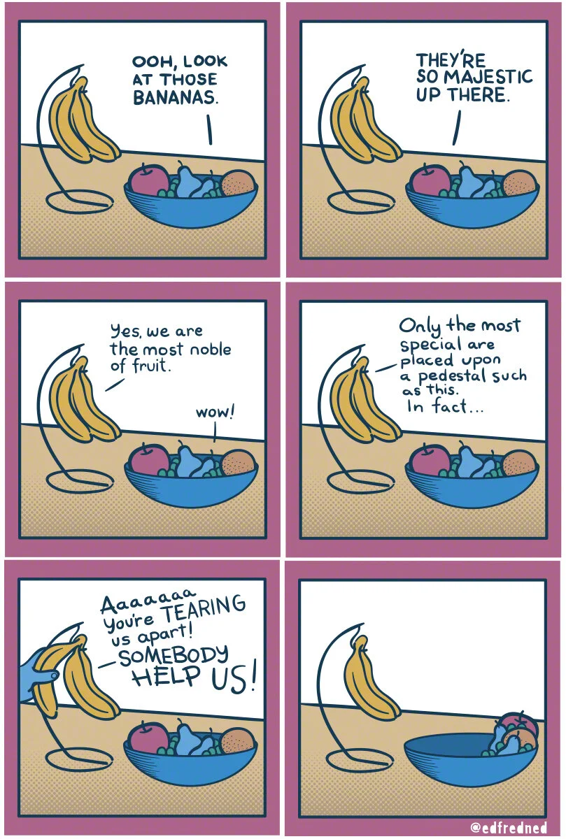 Comics about Fruits and Vegetables — Edfredned Comics