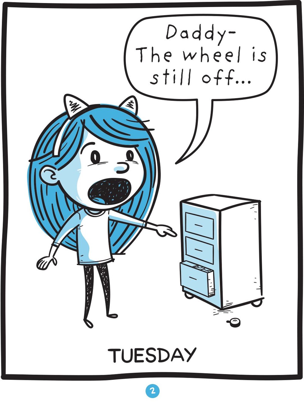 The Wheel- a short comic — Edfredned Comics