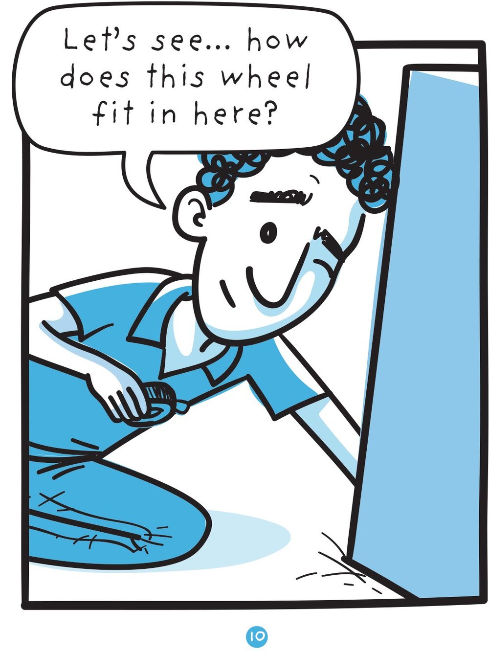 The Wheel- a short comic — Edfredned Comics