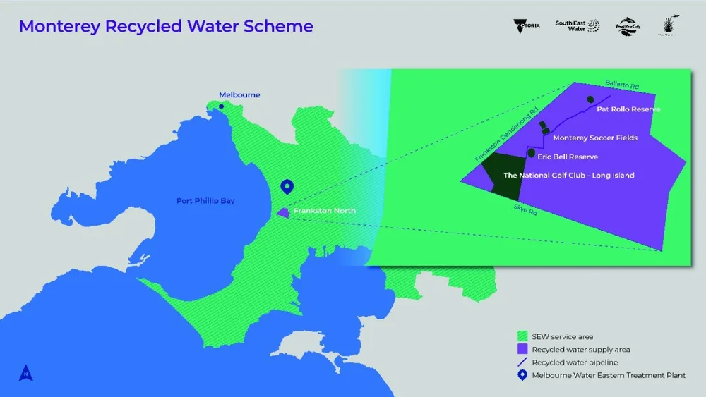Recycled water pipeline funding announced—South East Melbourne