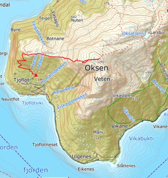 Fjelltur til Oksen 1241 moh. — Fjellvenner.no