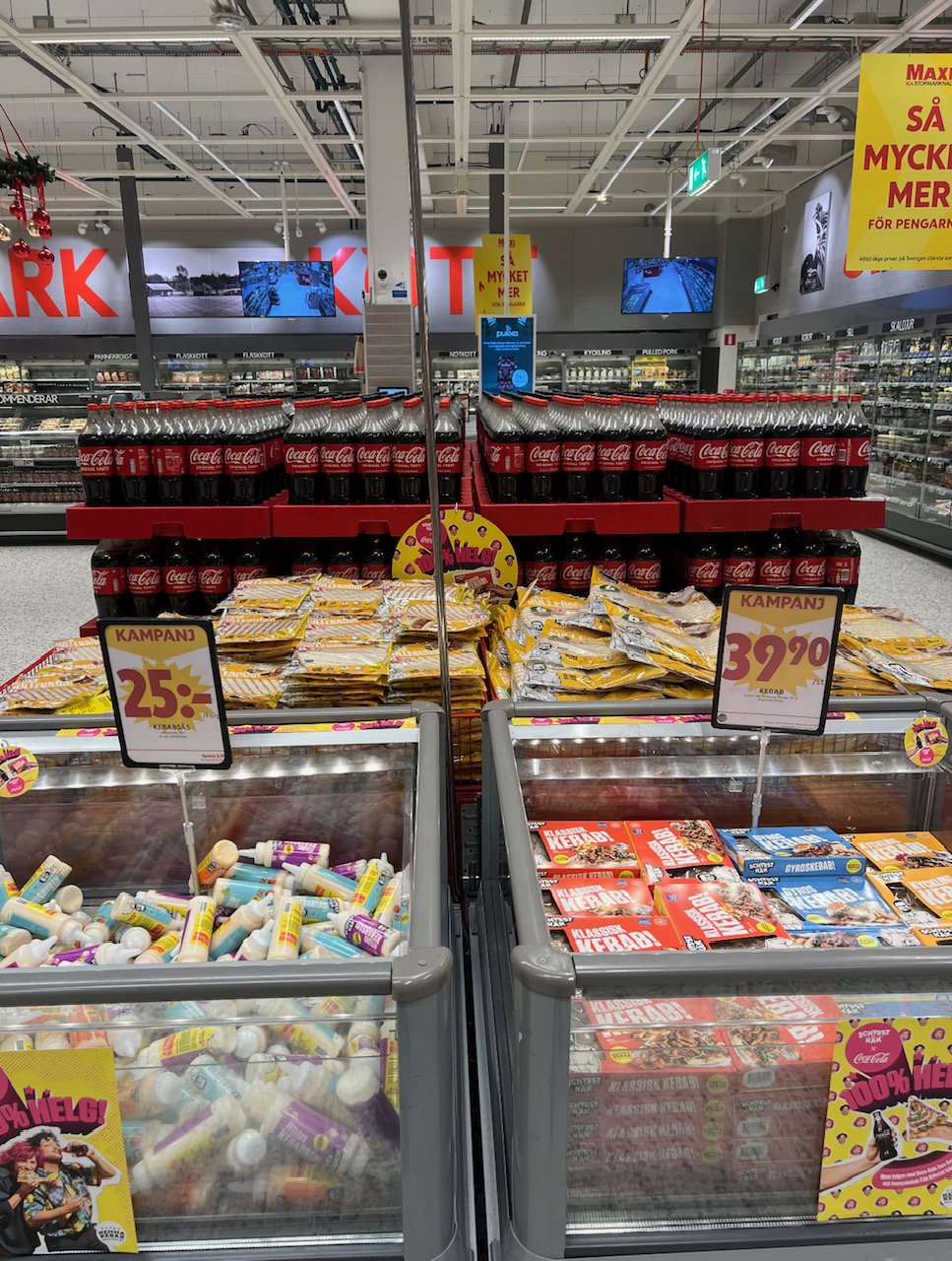 ICA Maxi — Schysst käk Butikswebb