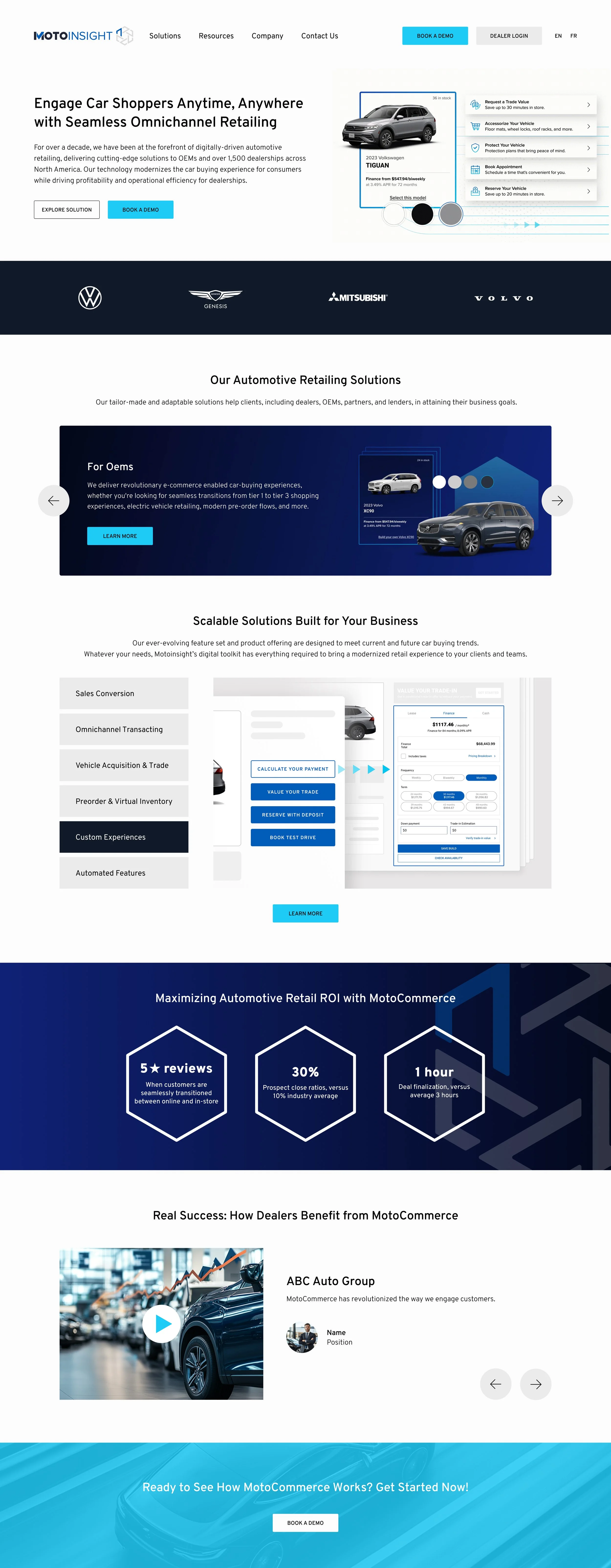 MI Website Redesign — inkchoidesign