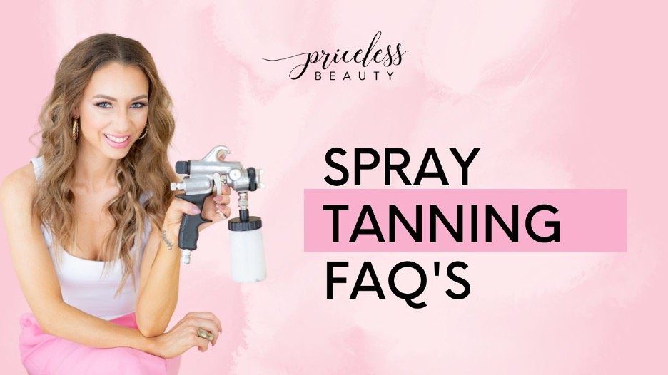 What to Expect When Having a Spray Tan - Sunless FAQs — Priceless Beauty