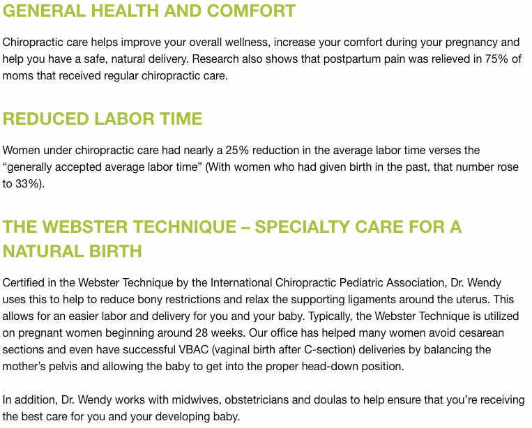 Pregnancy — Hayden Health & Wellness