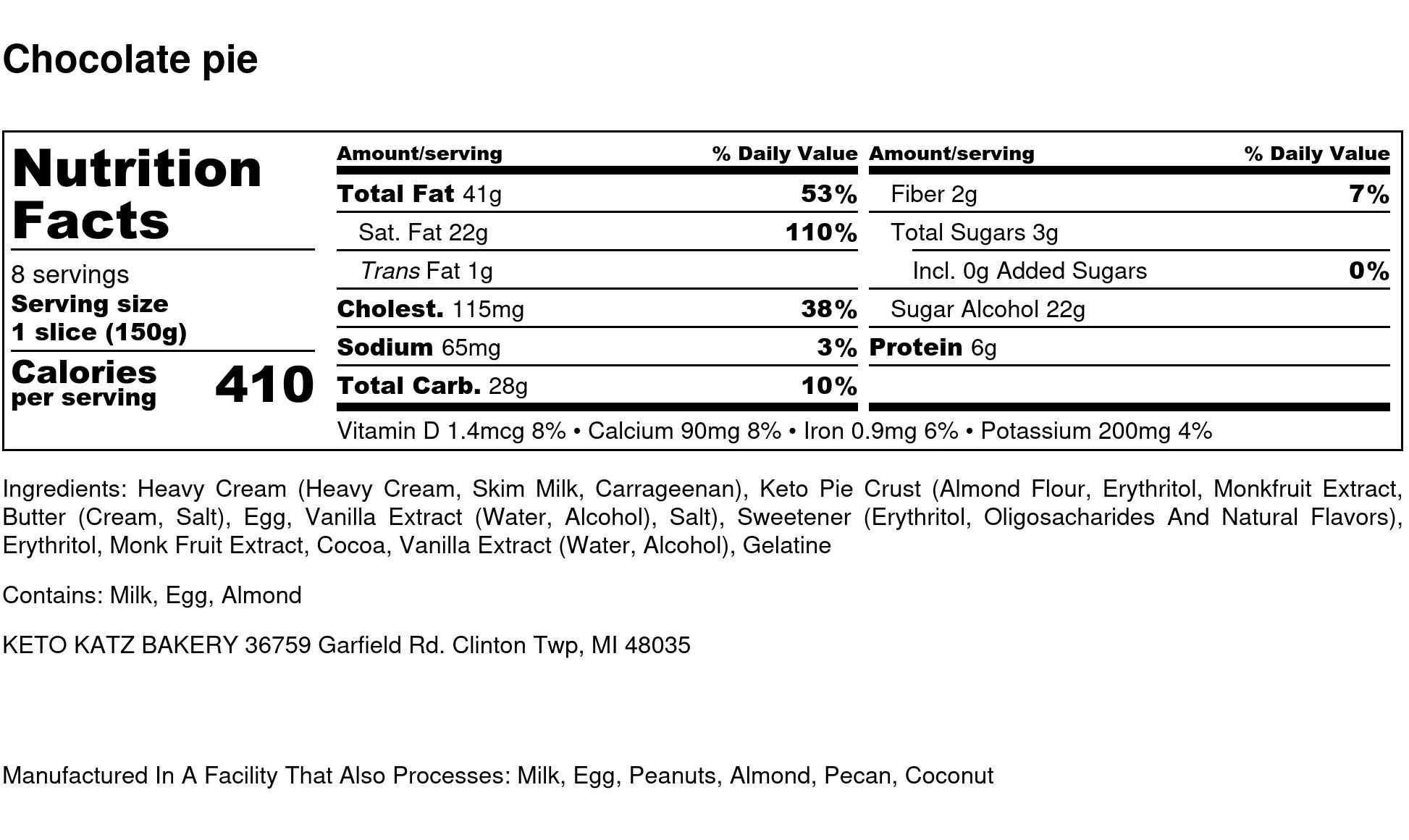 Keto Katz Bakery