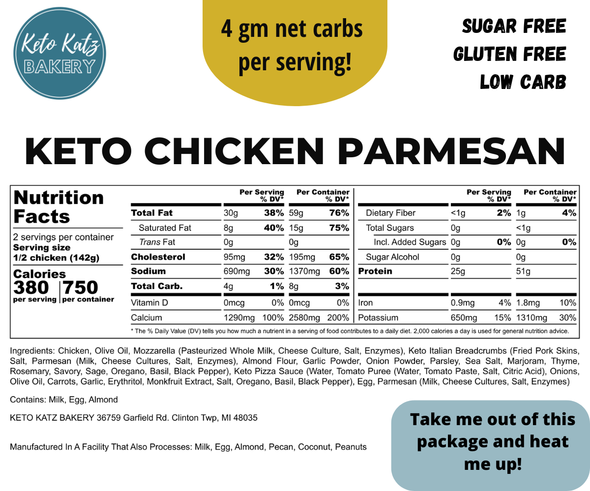 Meals 2GO box - Keto Katz Bakery