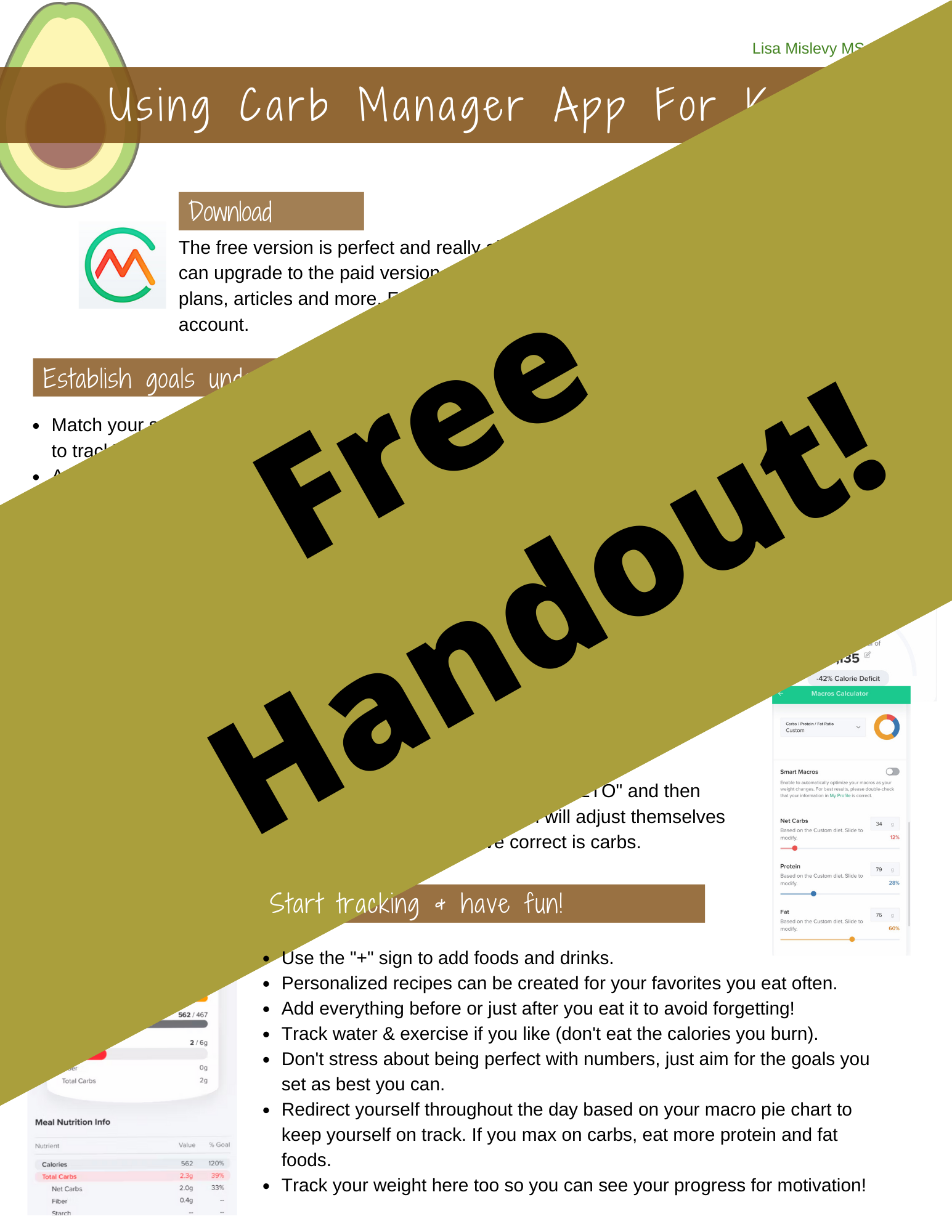 The best app for weight loss - Keto Katz Bakery