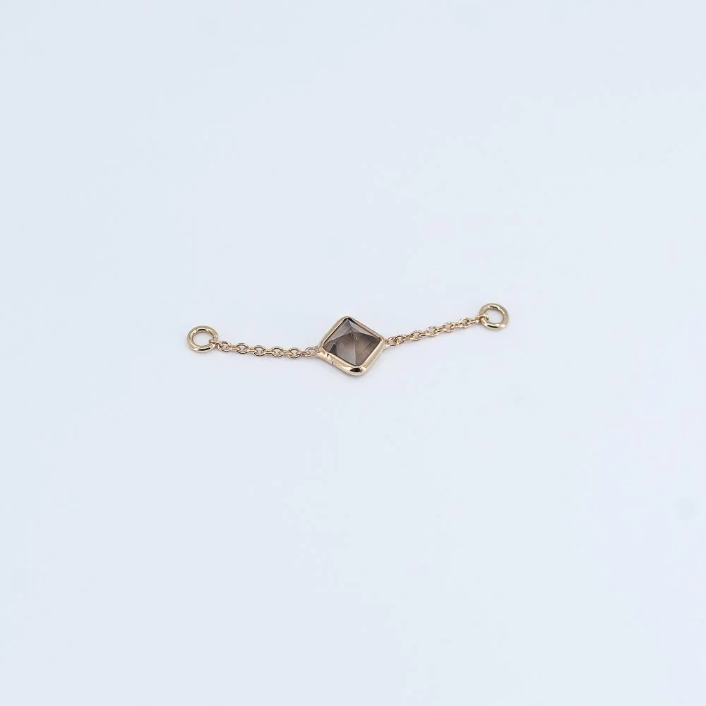 Princess Chain - Peridot - 14k Yellow Gold - 35mm - 18g/16g - Diablo ...