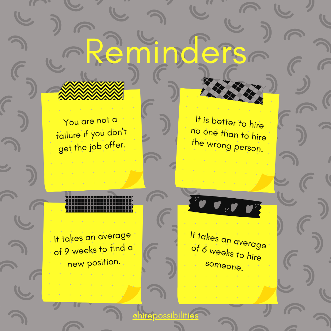 Monday Reminders — Hire Possibilities