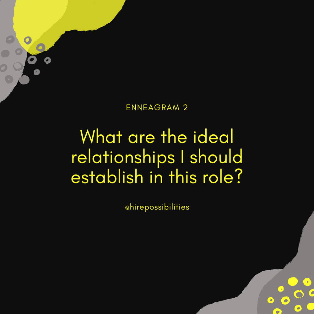 What Question to ask at the end of an interview, by your Enneagram Type ...
