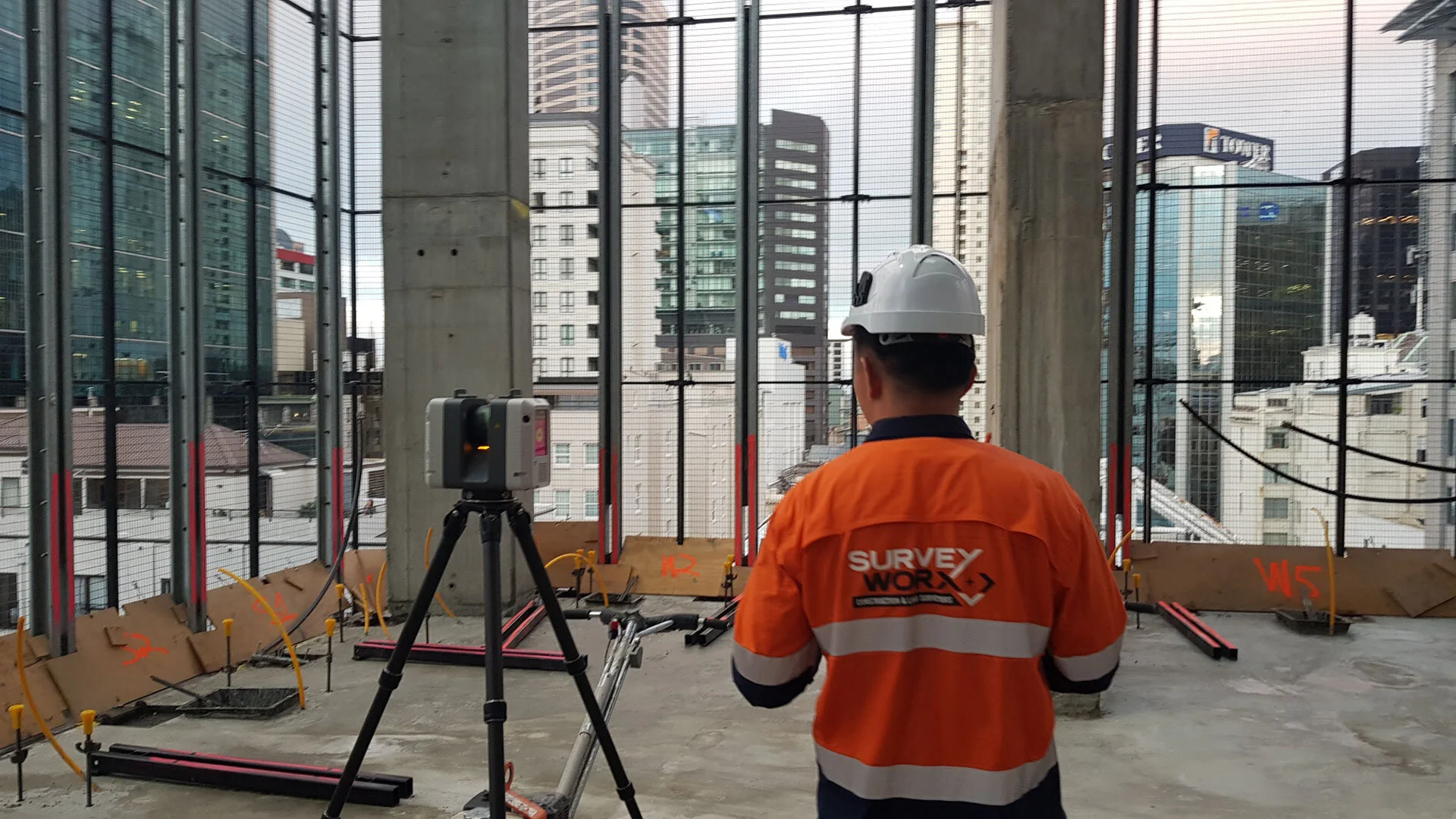Construction Surveys | Land Surveyor Company | Survey Worx Ltd