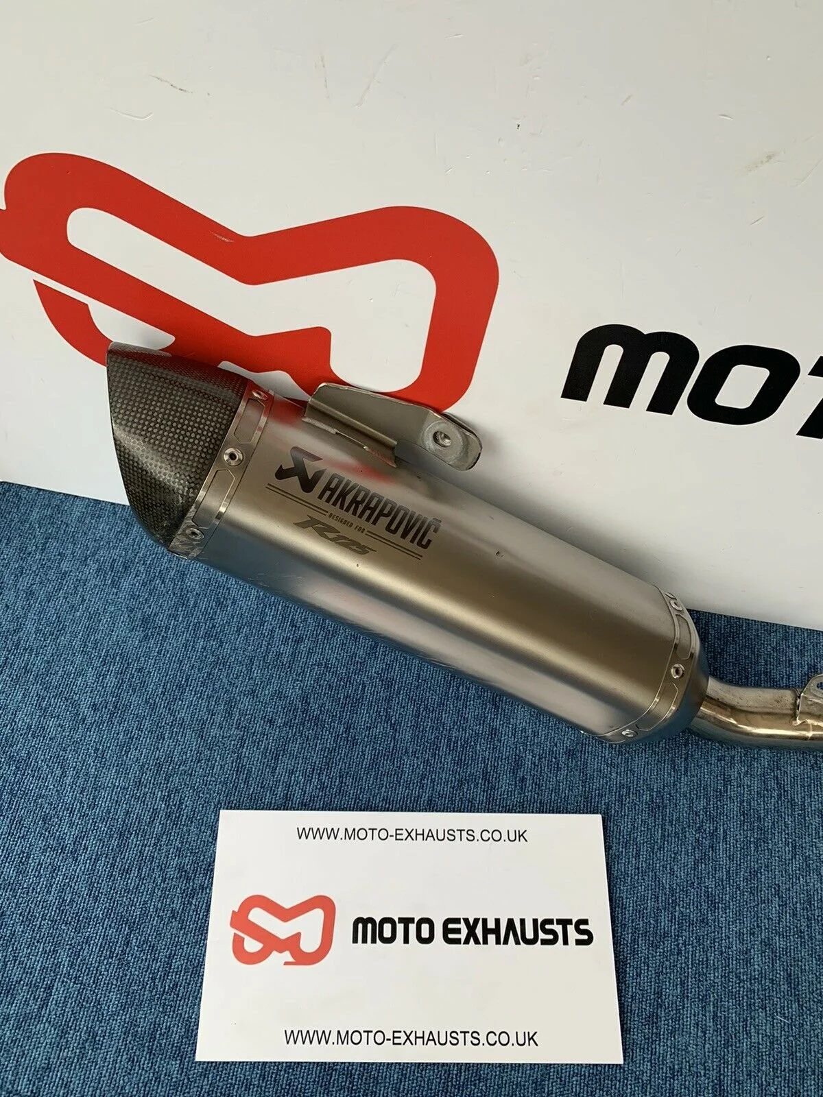 AKRAPOVIC FULL EXHAUST END CAN YAMAHA YZF-R125 — Moto Exhausts