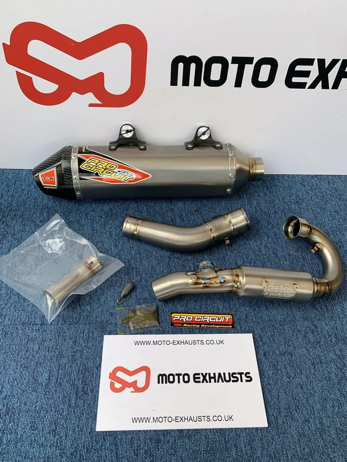 KTM SXF XCF 450 Pro Circuit Ti-6 Exhaust — Moto Exhausts