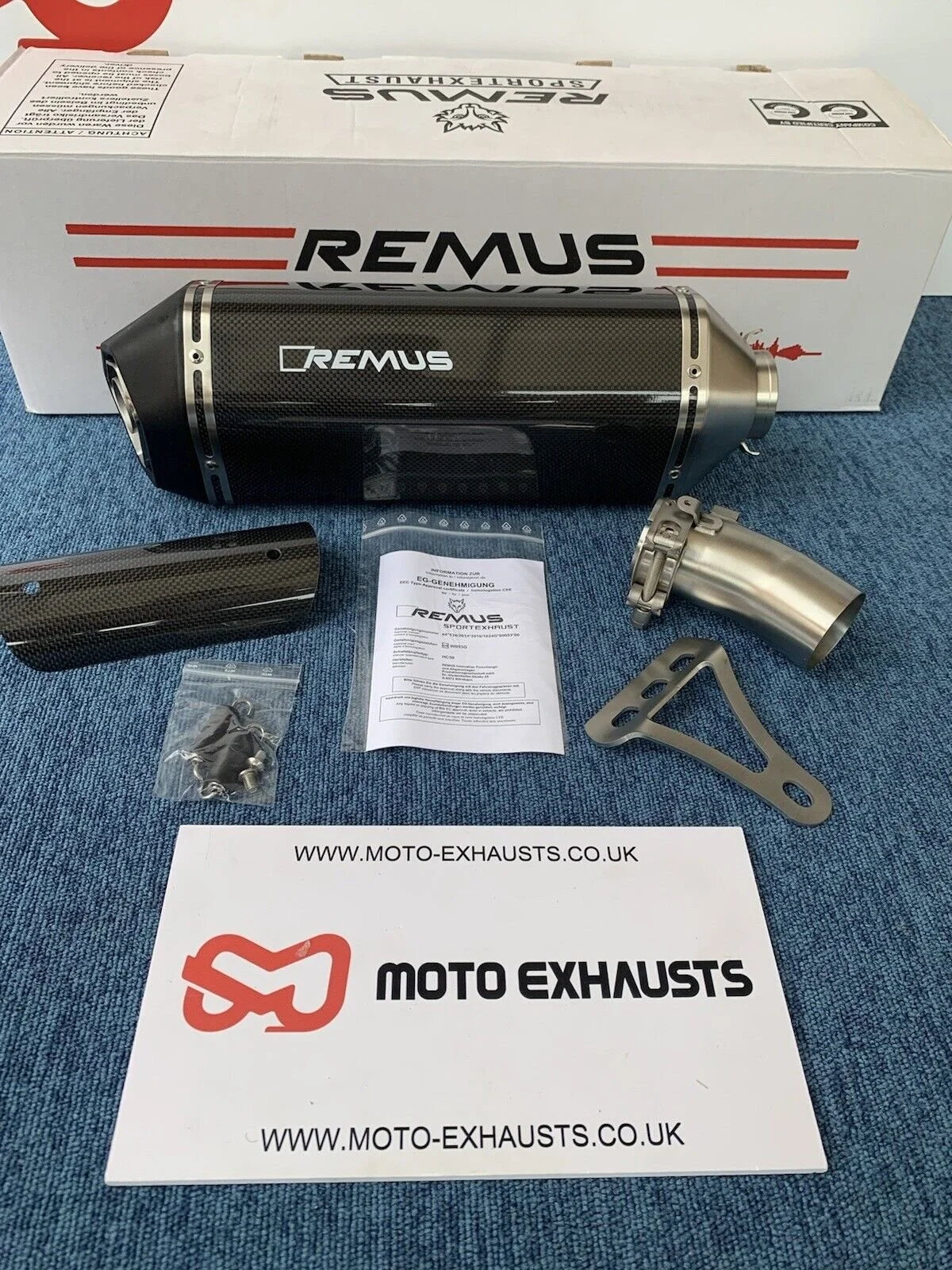 Suzuki GSX-R 1000 Remus Carbon Exhaust — Moto Exhausts