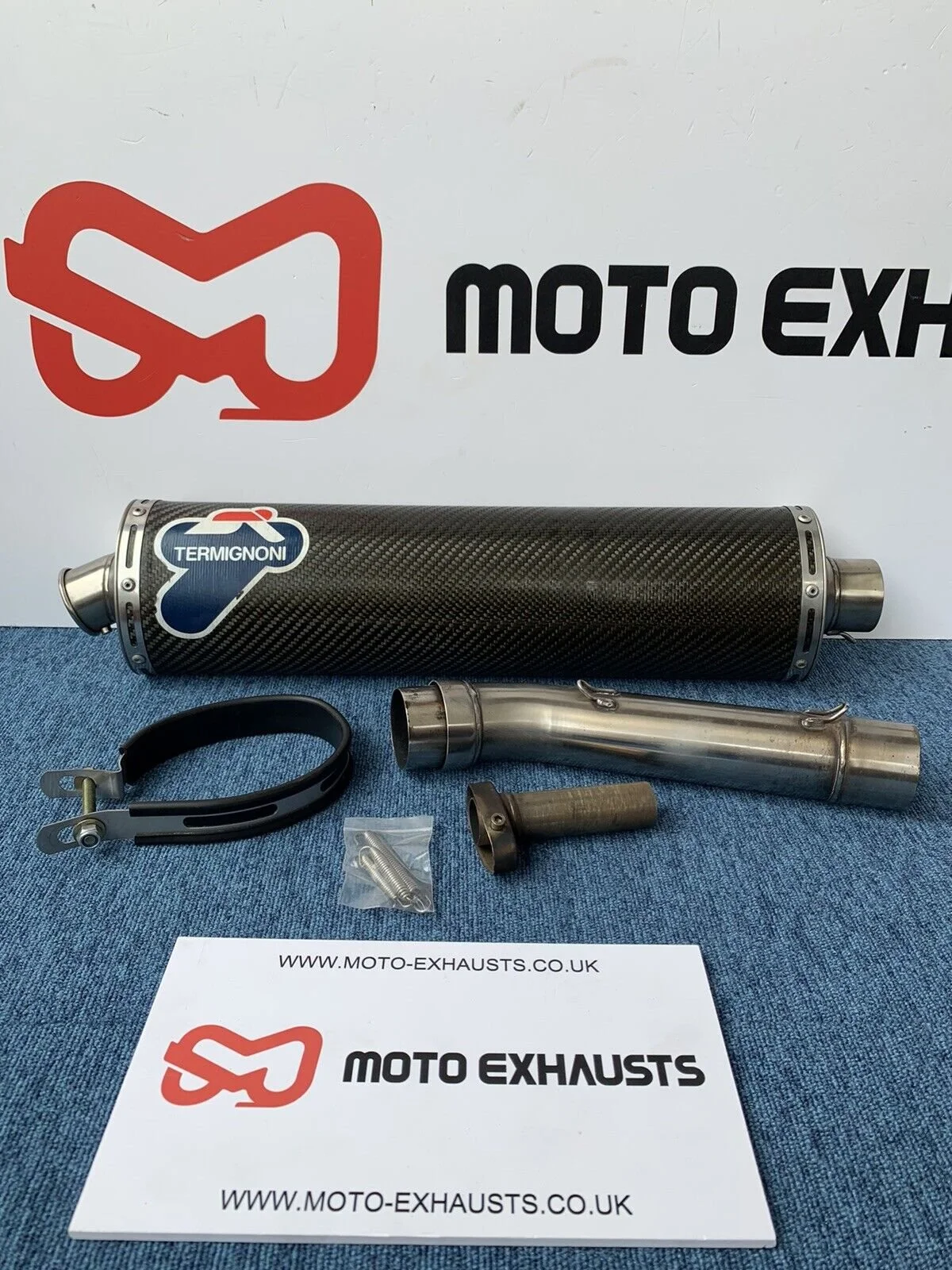 Yamaha r6 Termignoni Carbon Exhaust 2005 — Moto Exhausts