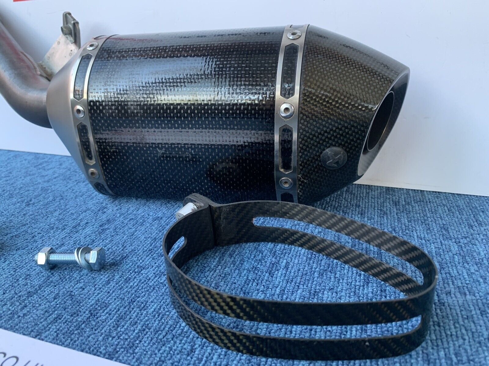 Suzuki GSXR 600 750 GSX-R K6 K7 Akrapovic Carbon Exhaust End Can 2006 - 2007 — Moto Exhausts