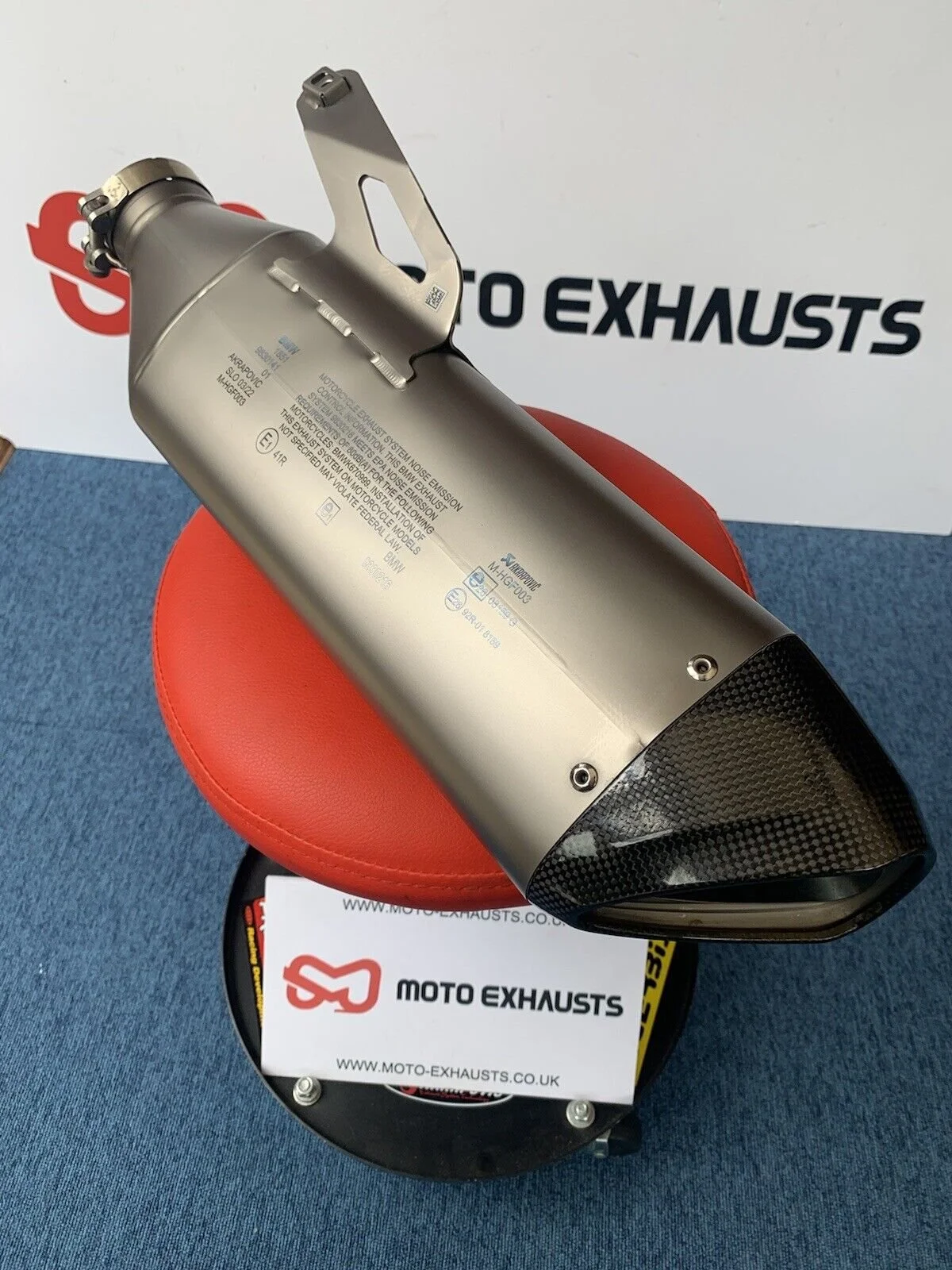 BMW S1000RR S1000R M SPORT AKRAPOVIC EXHAUST — Moto Exhausts