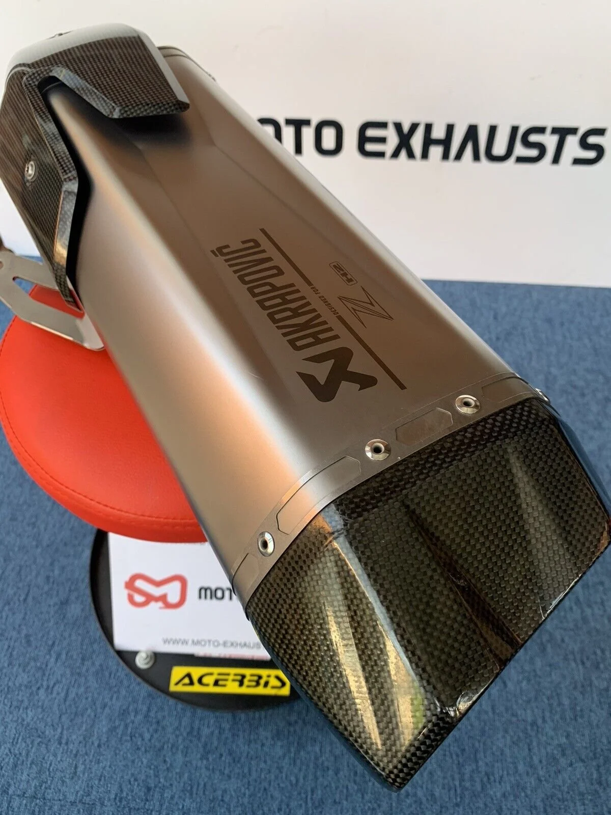 Kawasaki ZH2 1000 Titanium Exhaust End Can Silencer 2020 - 2022 — Moto ...
