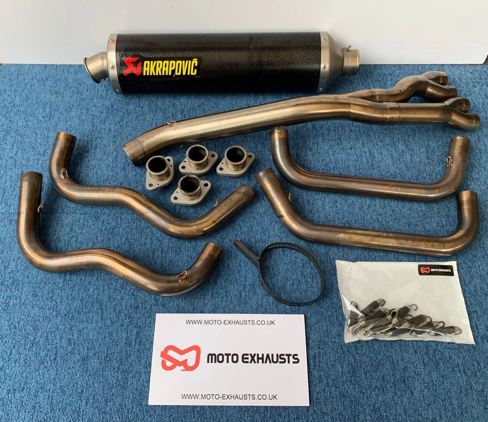 Yamaha XJR1300 Akrapovic Full Carbon Exhaust System Silencer — Moto ...