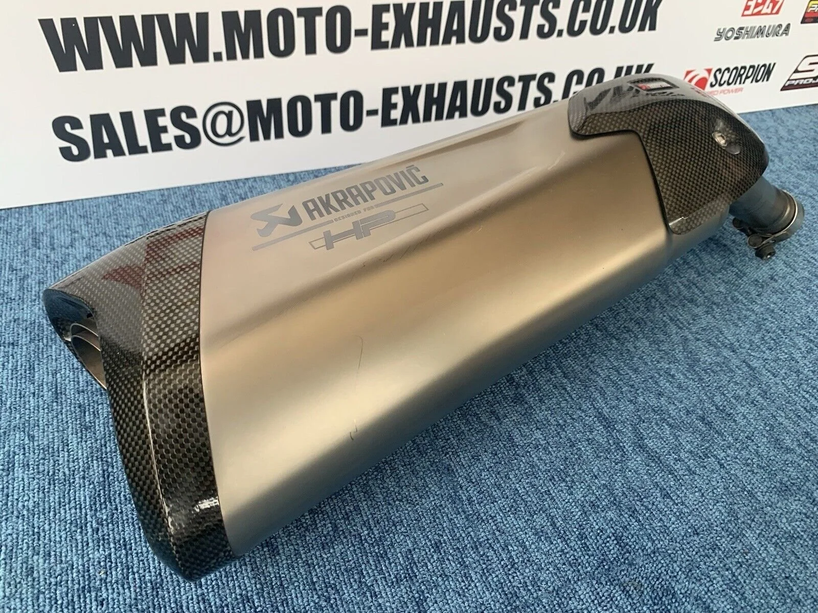 BMW S1000R Akrapovic Slip On Exhaust Silencer 17 - 20 MOD TO FIT S1000 ...