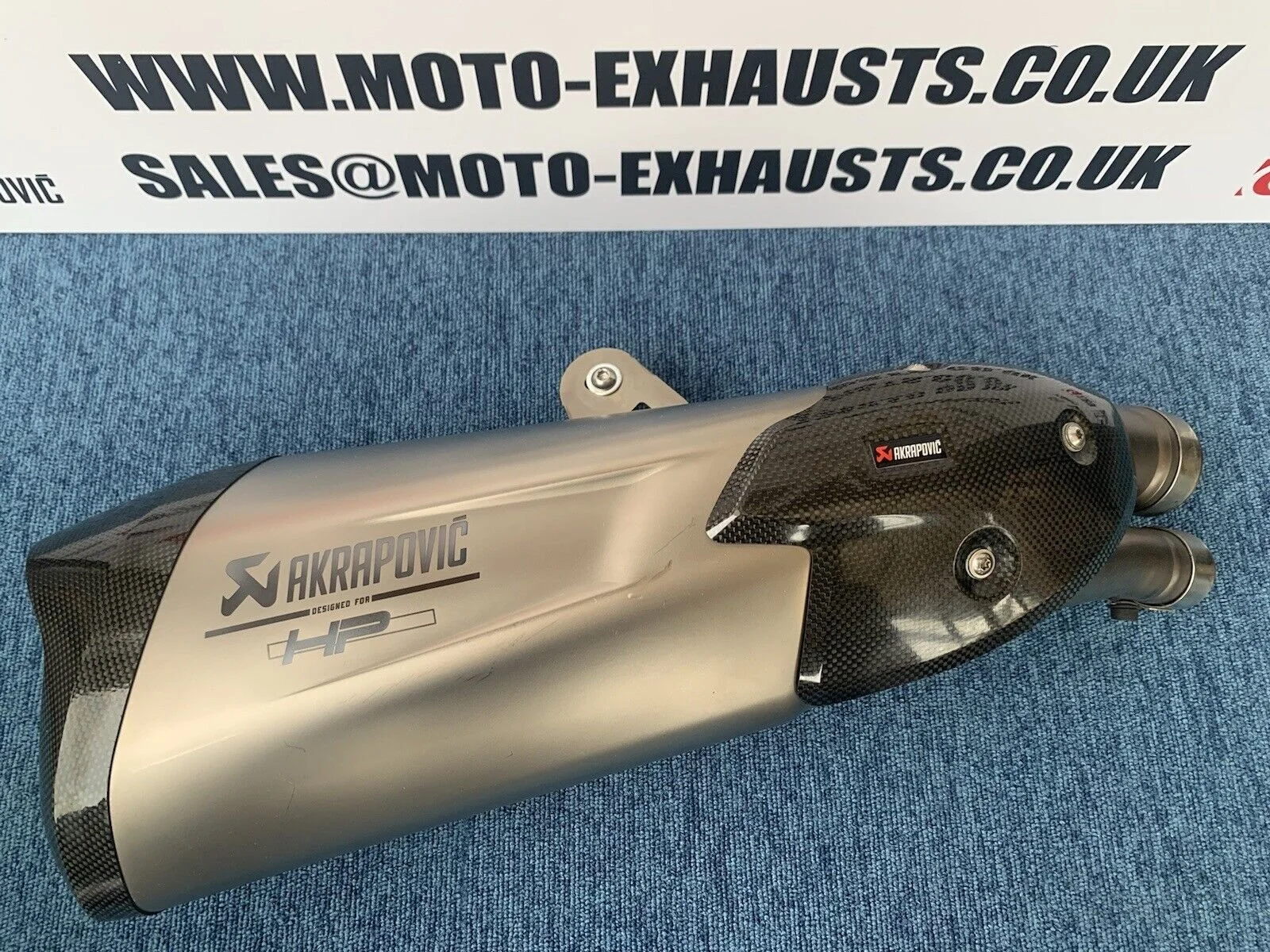BMW S1000R Akrapovic Slip On Exhaust Silencer 17 - 20 MOD TO FIT S1000 ...