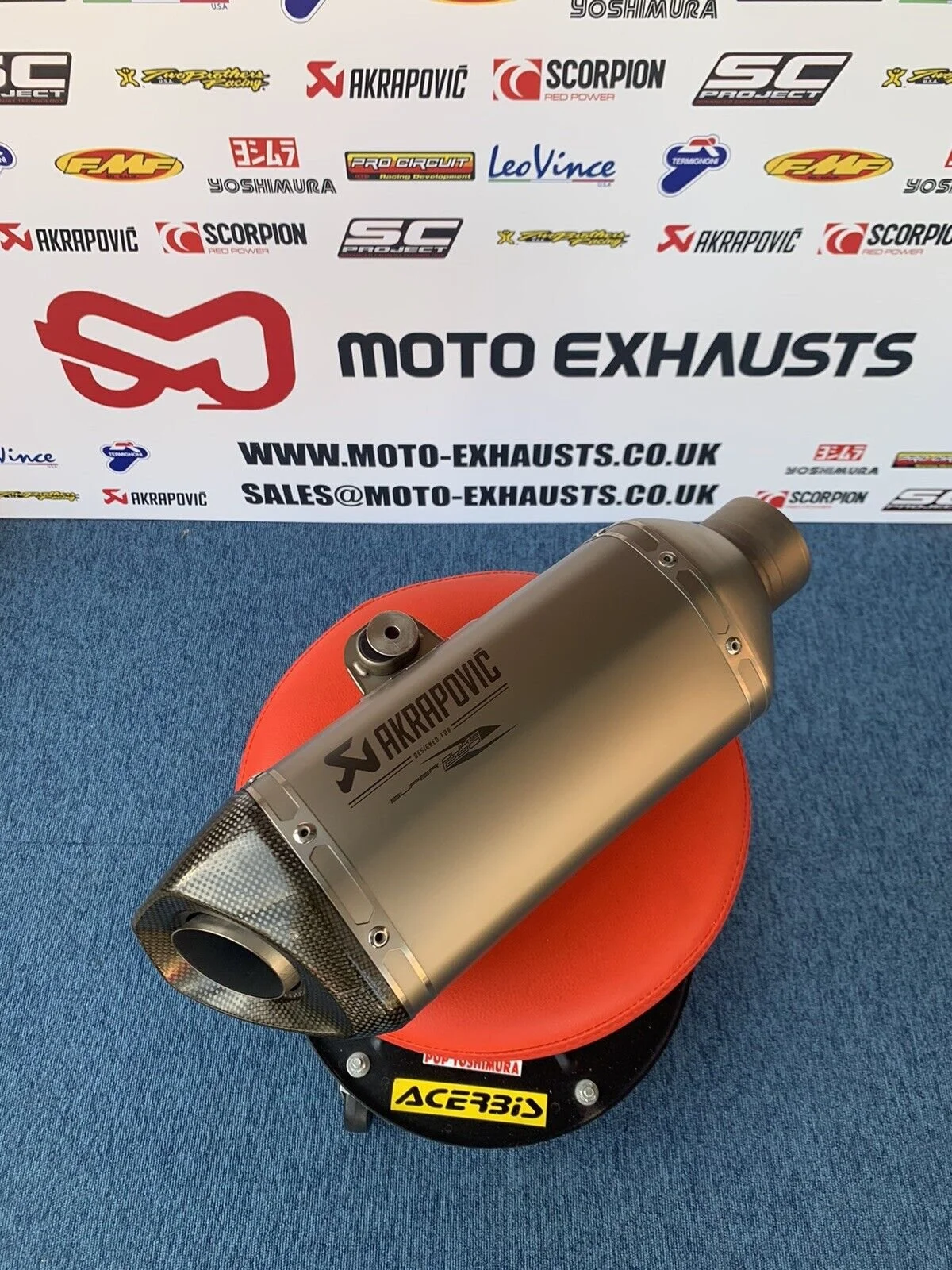 KTM Superduke 1290 R Evo Titanium Akrapovic Exhaust — Moto Exhausts