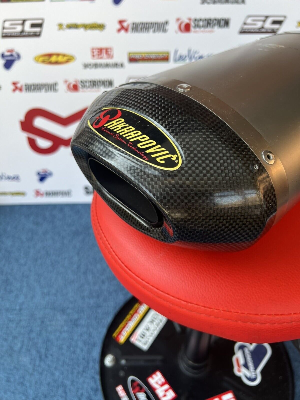 Kawasaki ZX6R 636 B1H Full Akrapovic Titanium Exhaust System — Moto ...