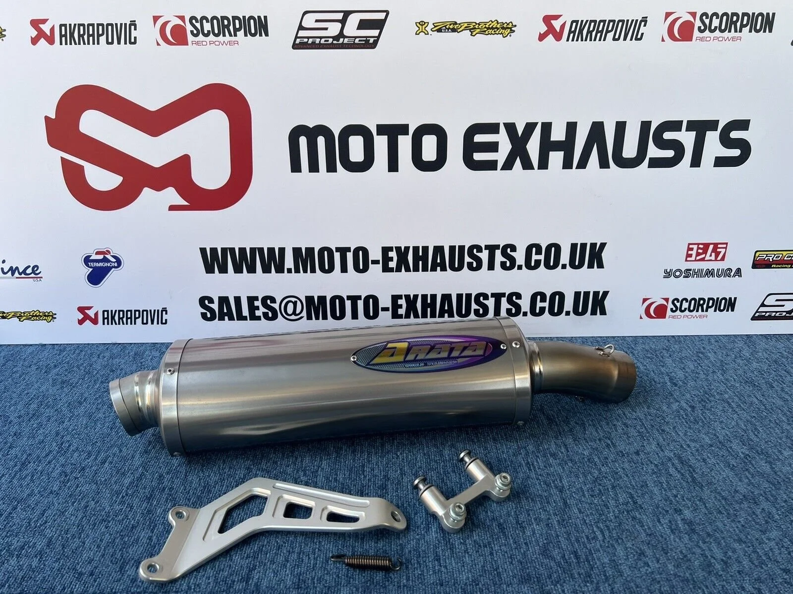 Yamaha R6 13S Arata Titanium Exhaust Silencer — Moto Exhausts