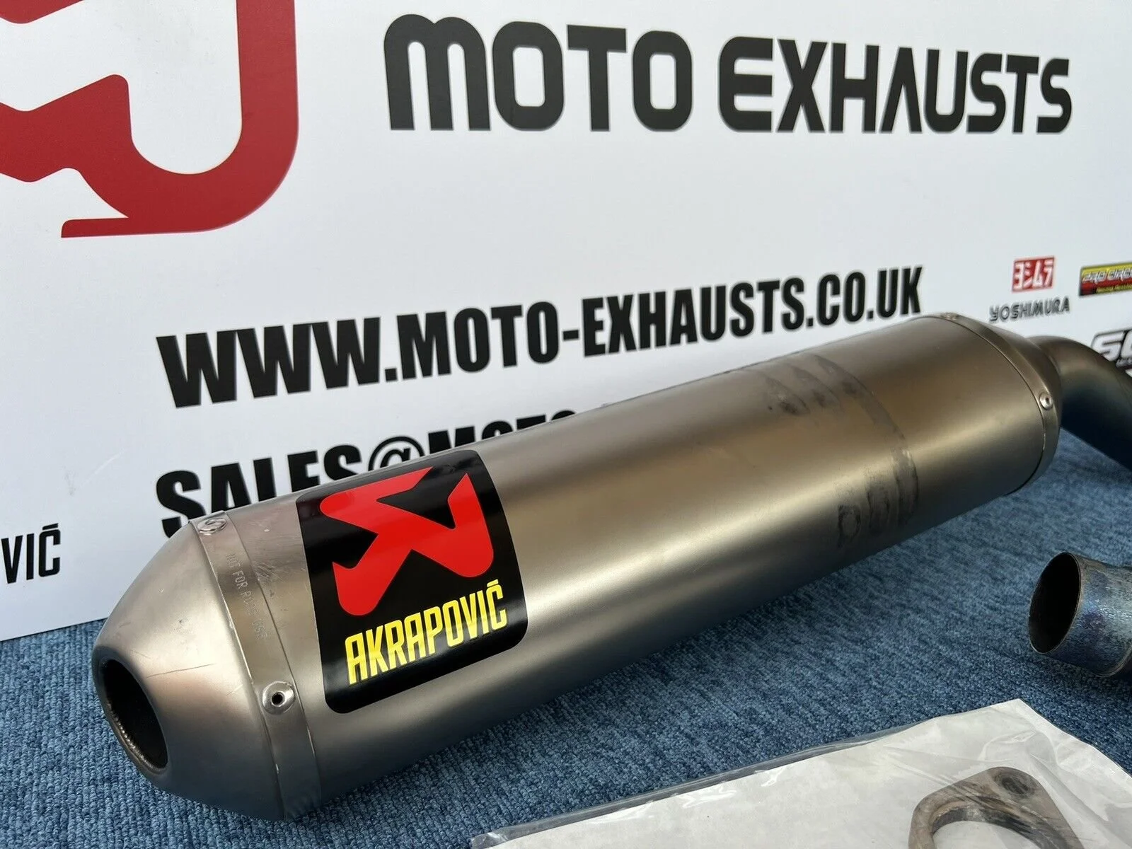 Yamaha WR YZ 426 F Akrapovic Titanium Full Exhaust — Moto Exhausts