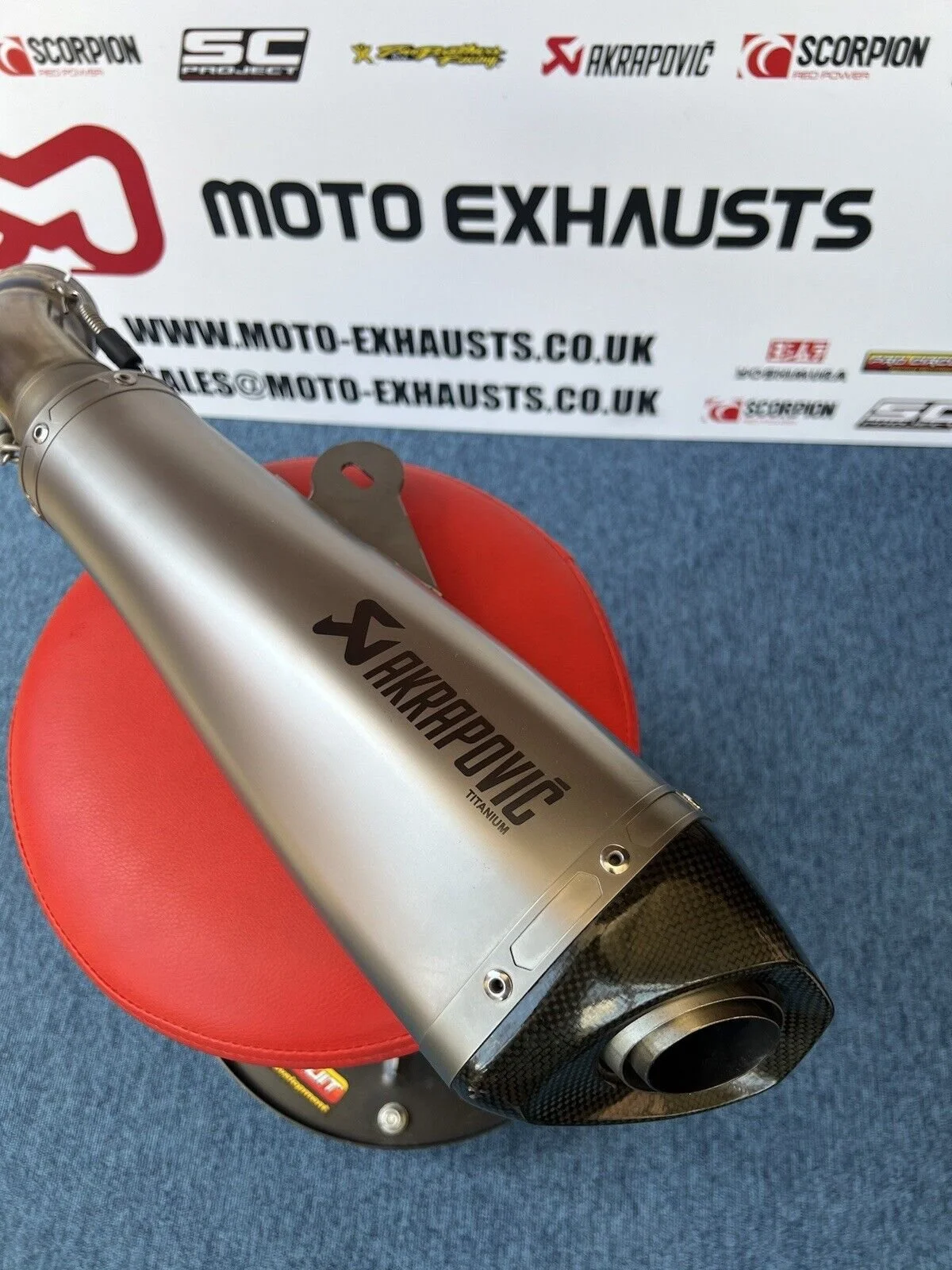 BMW R9T R NINE T Full Titanium Akrapovic Exhaust System — Moto Exhausts