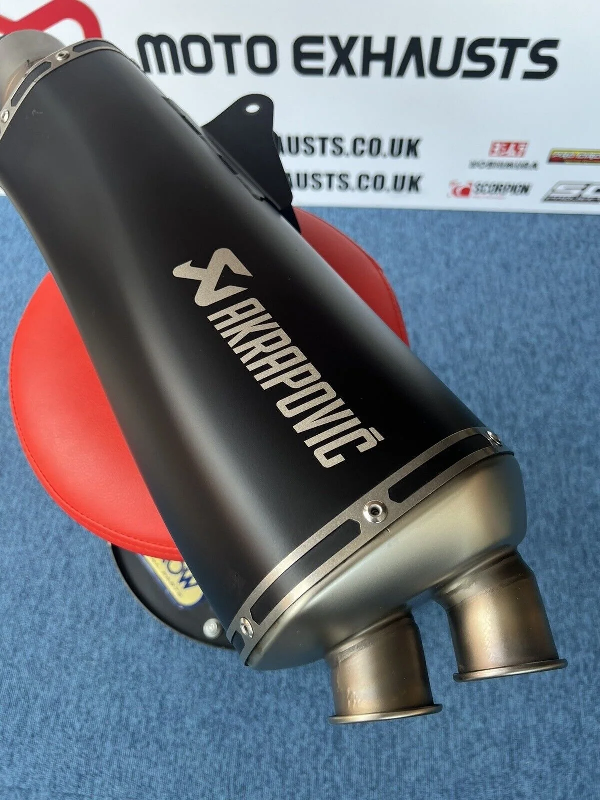KTM 690 Smc R / Enduro R Akrapovic Slip-On Exhaust End Can Silencer ...
