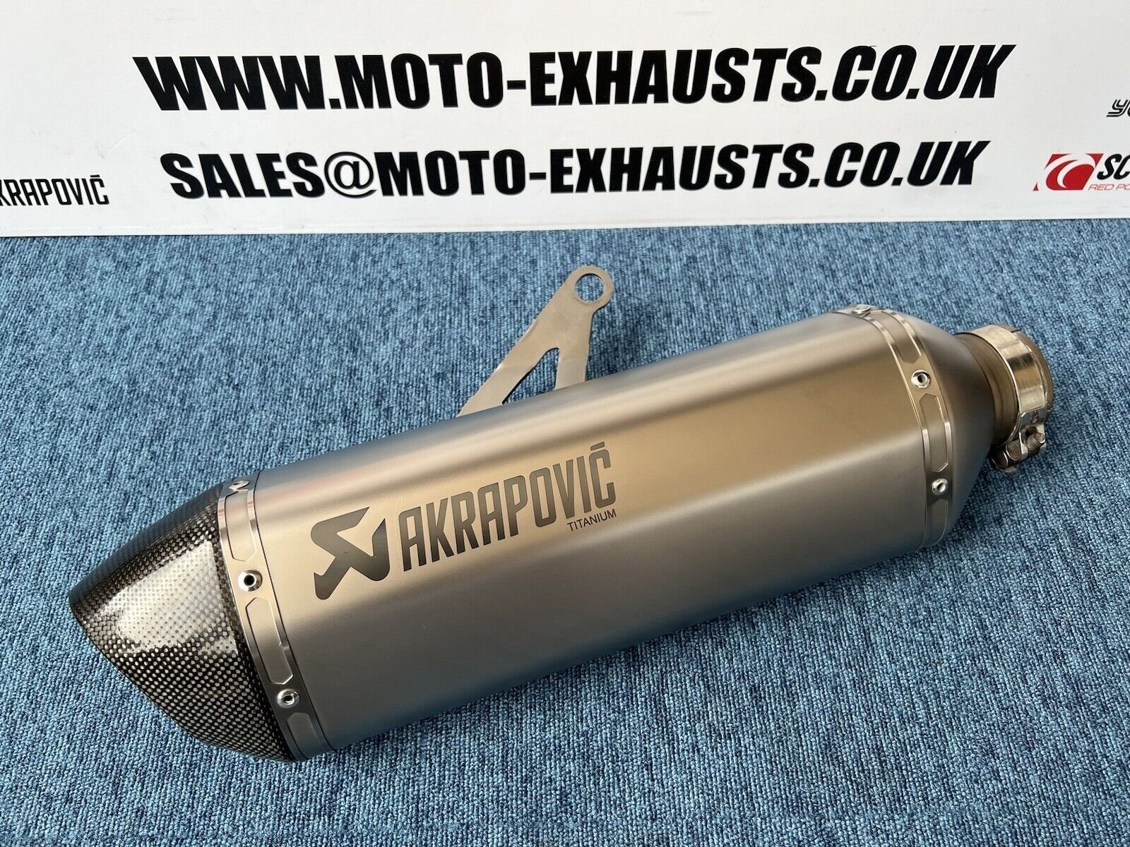 BMW S1000RR Akrapovic Slip On Exhaust Silencer — Moto Exhausts