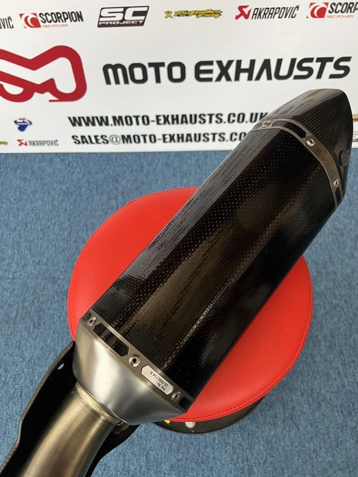 Kawasaki Z800 Akrapovic Carbon Silencer Slip-On Exhaust Silencer — Moto Exhausts