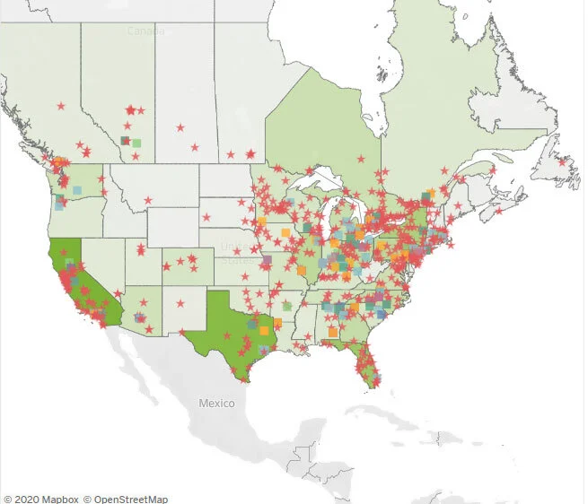 Recycling Infrastructure and Plastic Waste Map — RRS