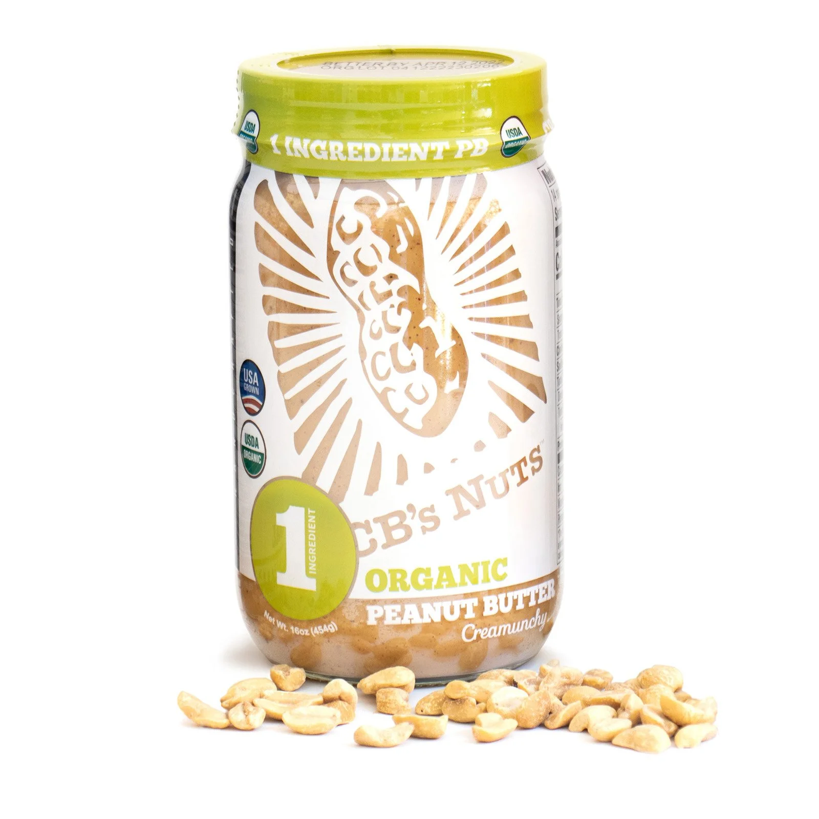 Premium Organic, Natural, and Salted Peanut Butter — CB's Nuts