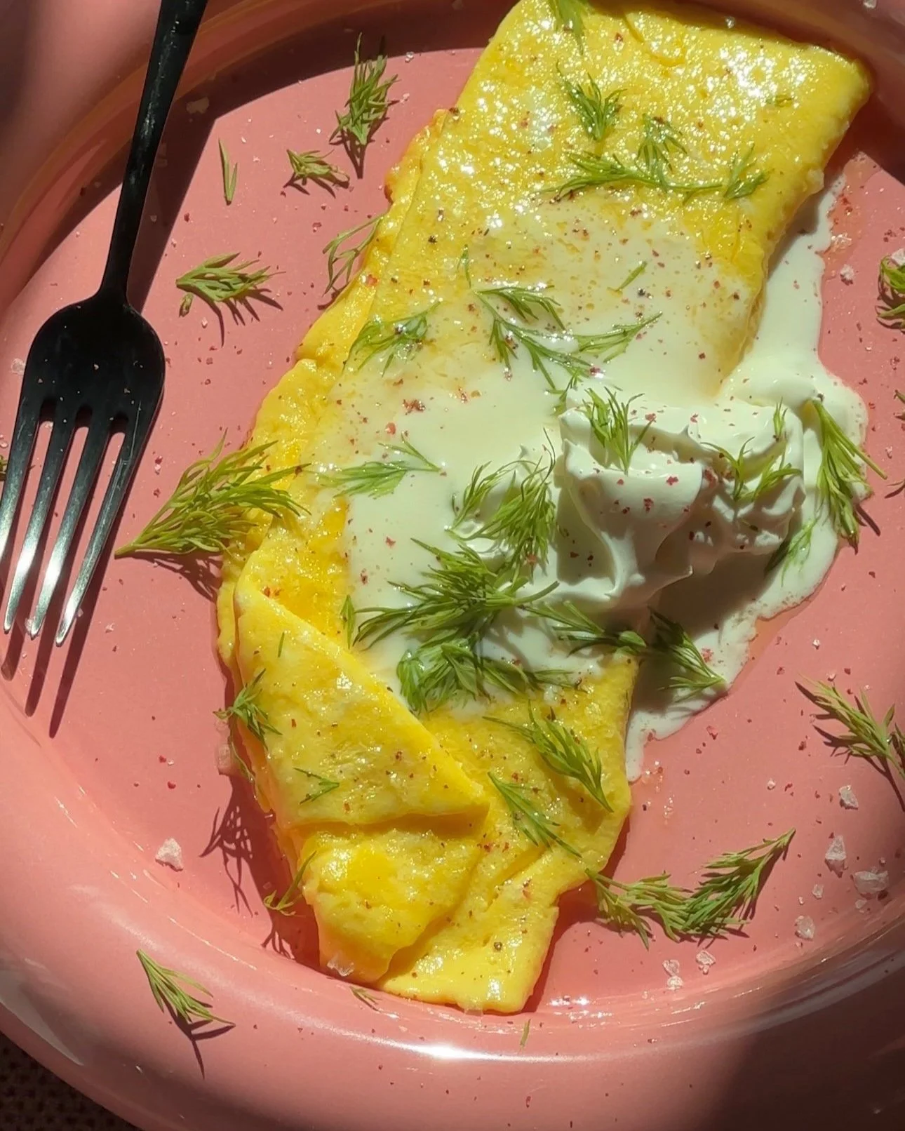 A Very Silky Omelette — For Living