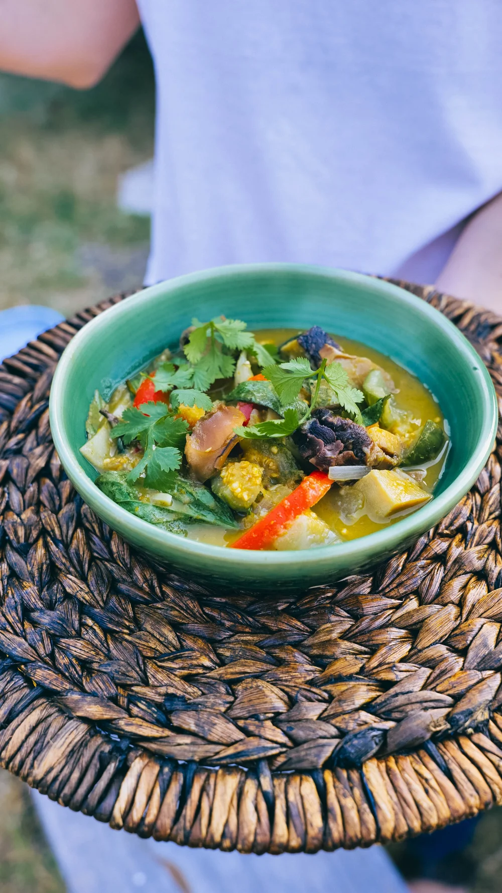 Wavy Turban Snail Green Curry — Fishful Future