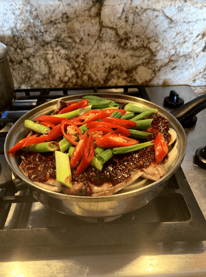 Korean Spicy Braised Mackerel (Godeungo Jorim) — Fishful Future