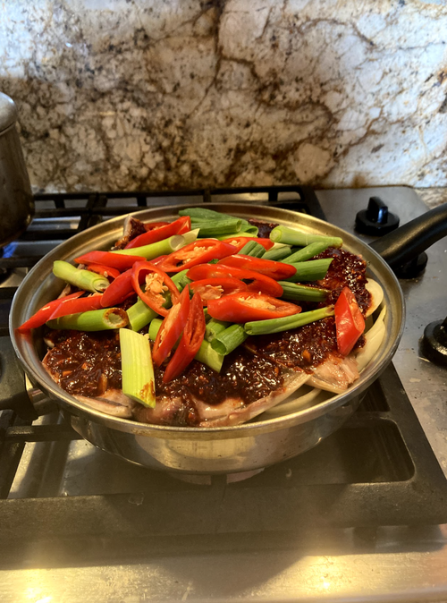 Korean Spicy Braised Mackerel (Godeungo Jorim) — Fishful Future