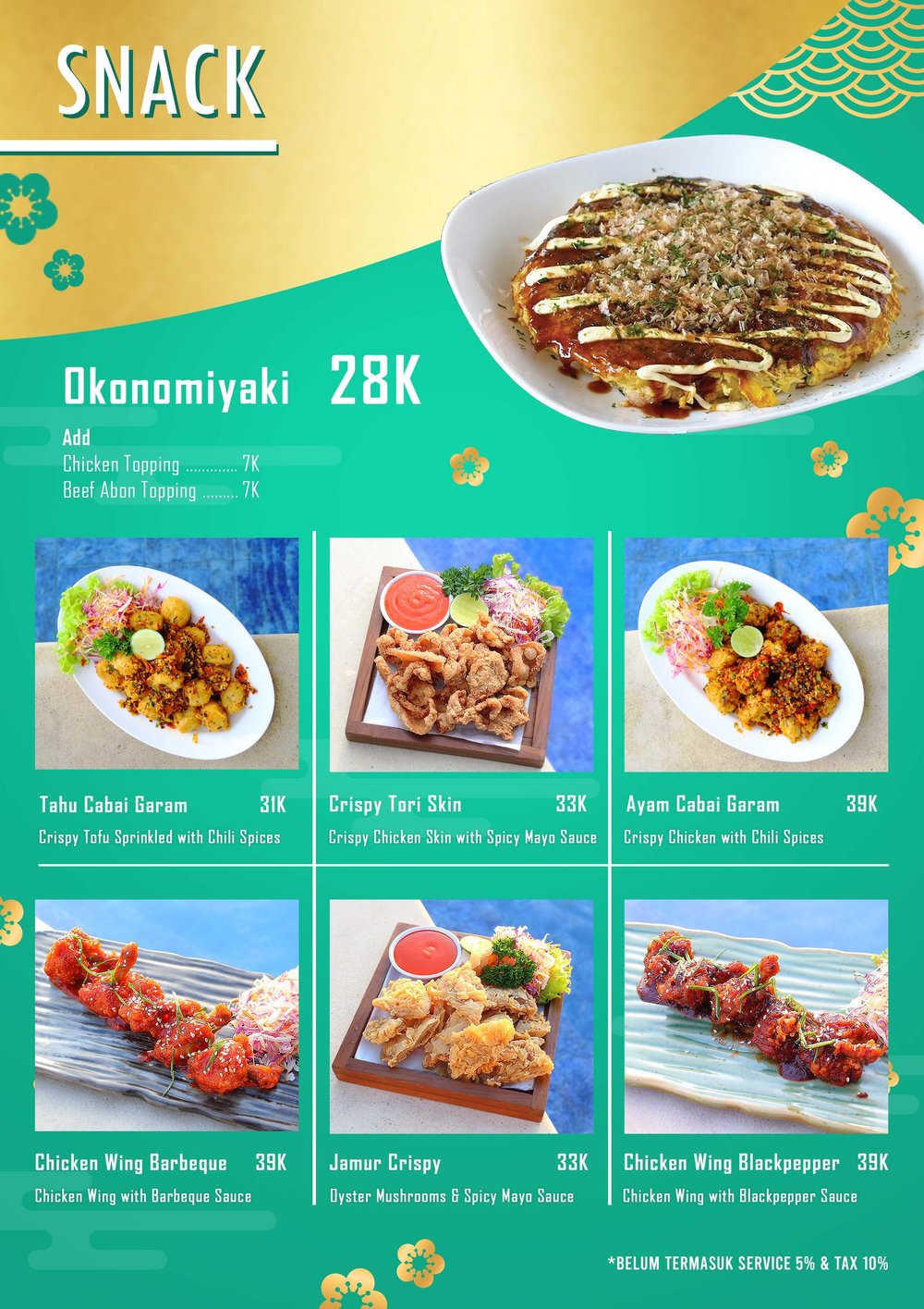 Menu Karaoke — Zero4 Karaoke