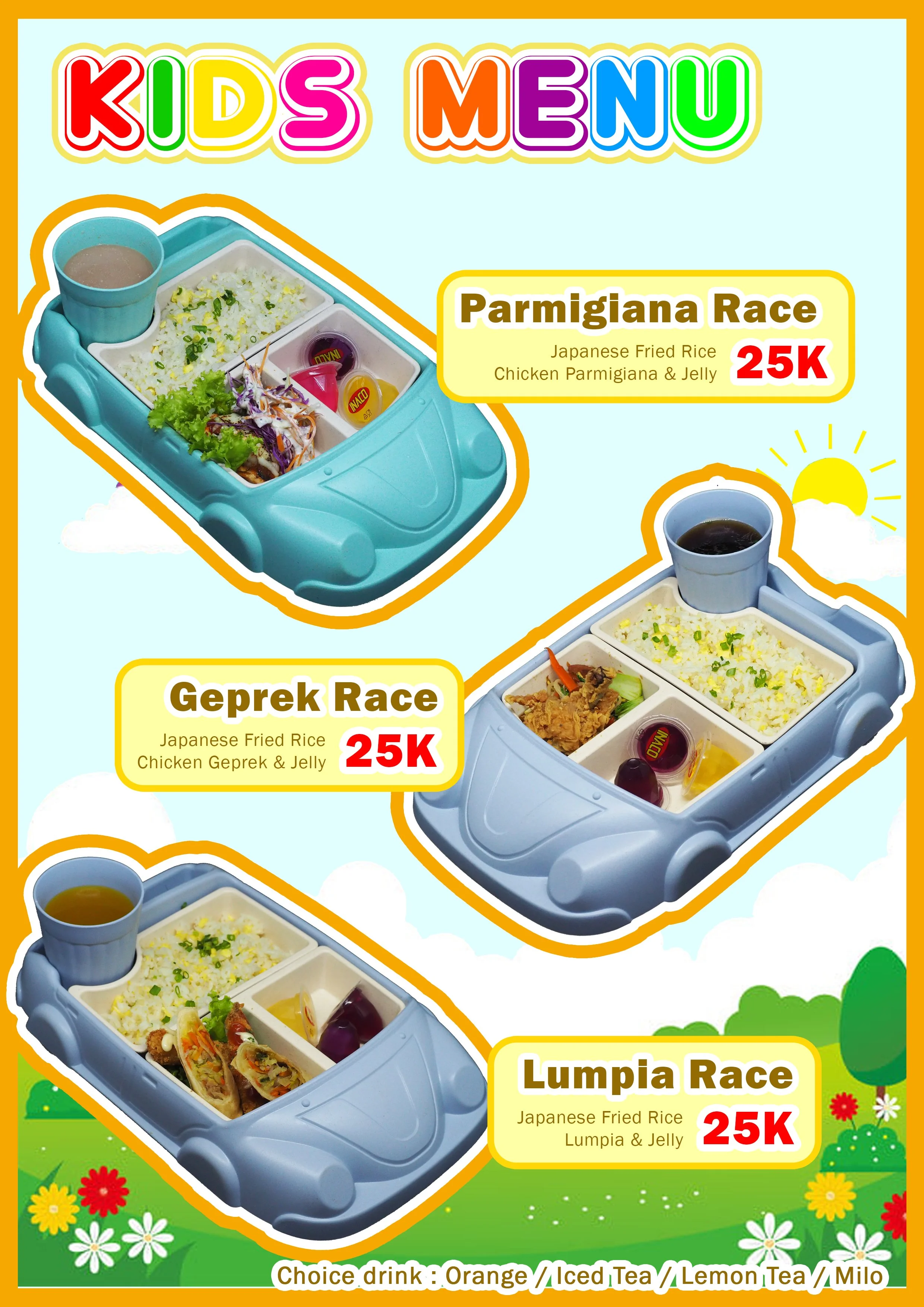 Menu Karaoke — Zero4 Karaoke