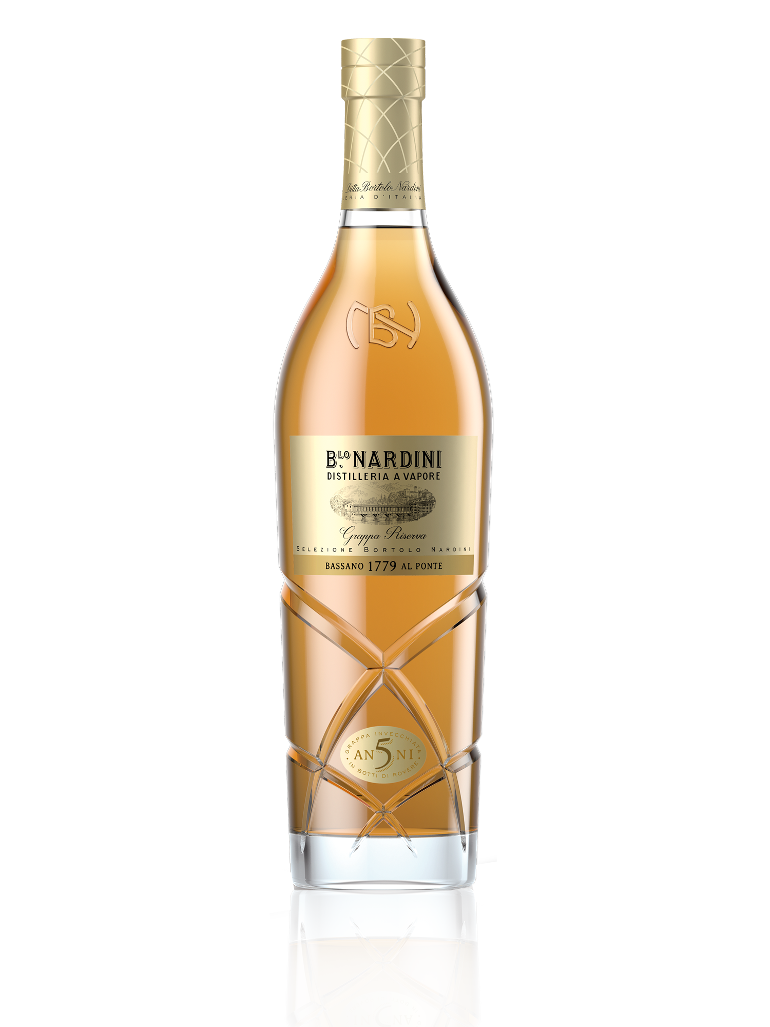 Bortolo Nardini Selection Grappa Riserva 3 Anni — Emporia Brands Ltd.