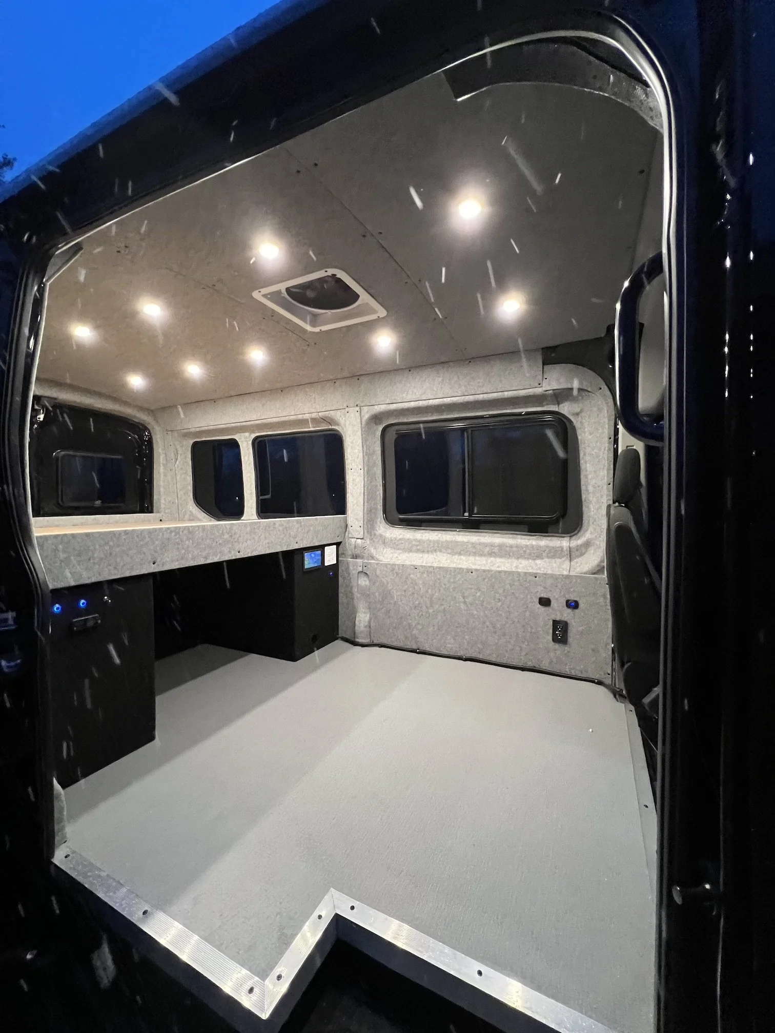 Beautifully Basic Ford Transit — Interstate Vans | Custom Van Builder