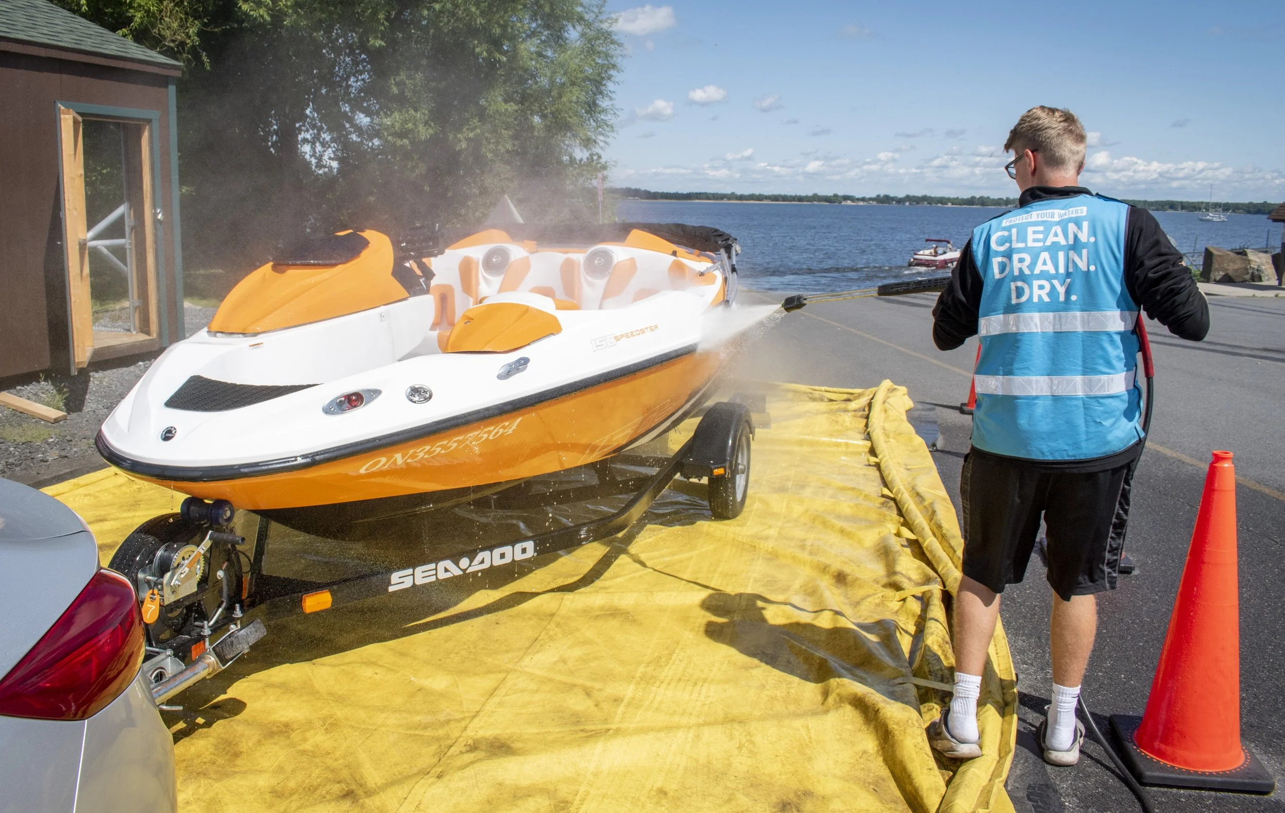 Boat Decontamination Process — Adirondack Watershed Institute