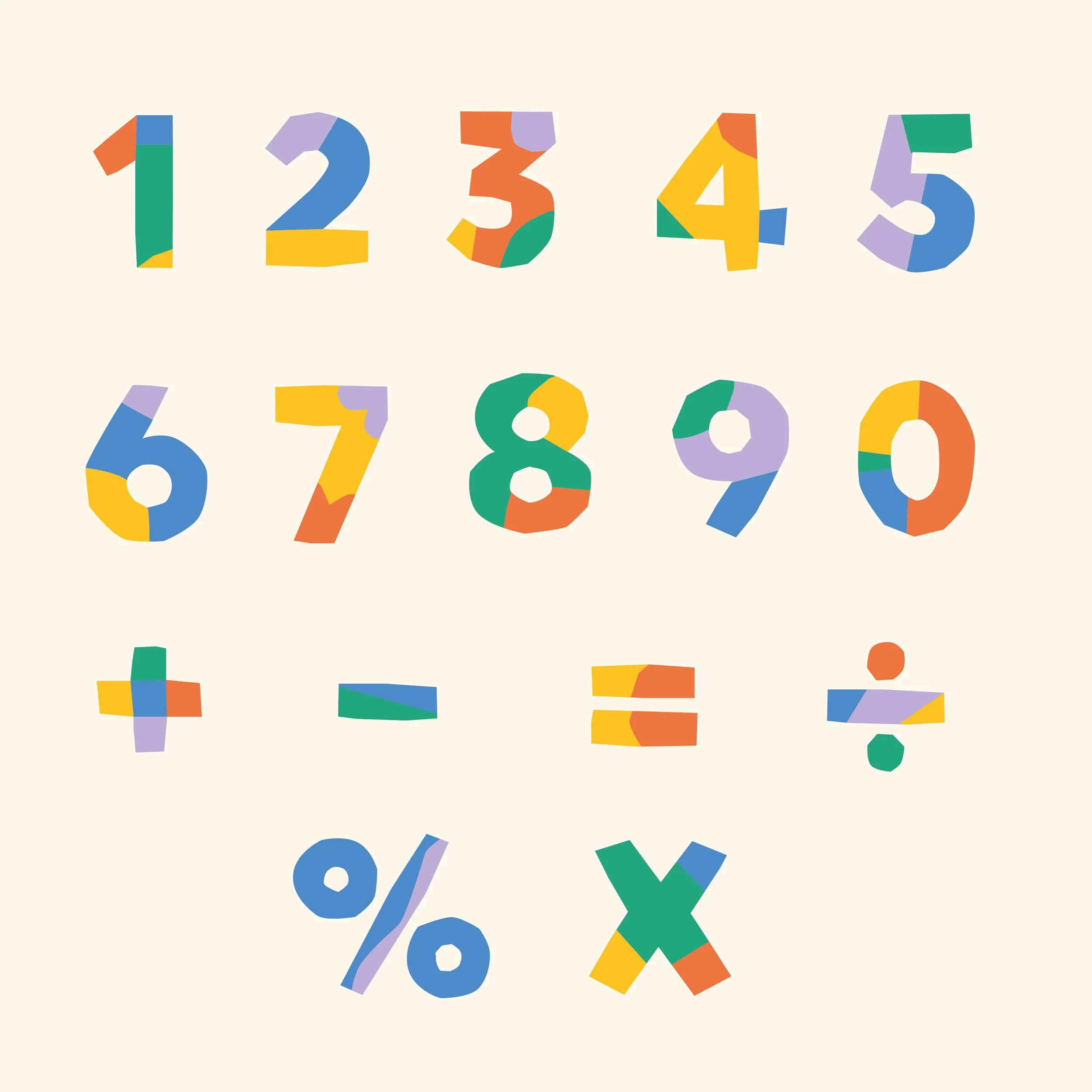 Grow Into Math branding — Myriam Van Neste