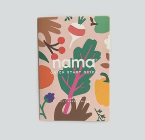 Nama Juicer packaging design — Myriam Van Neste