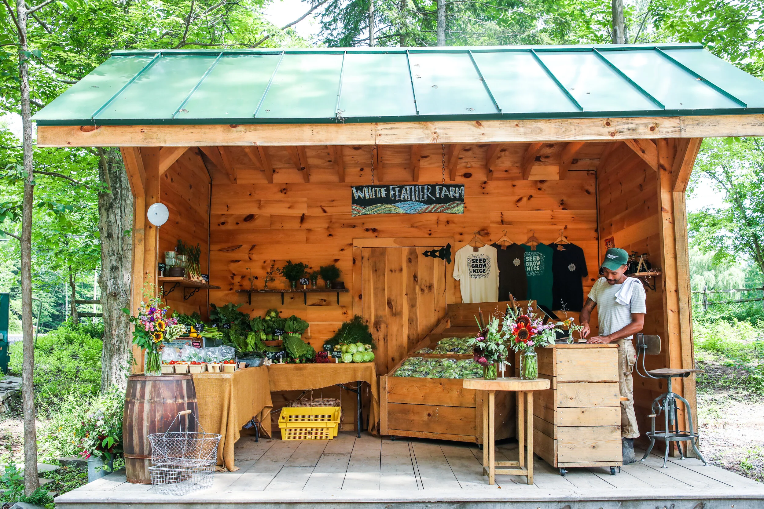 farm stand — White Feather Farm