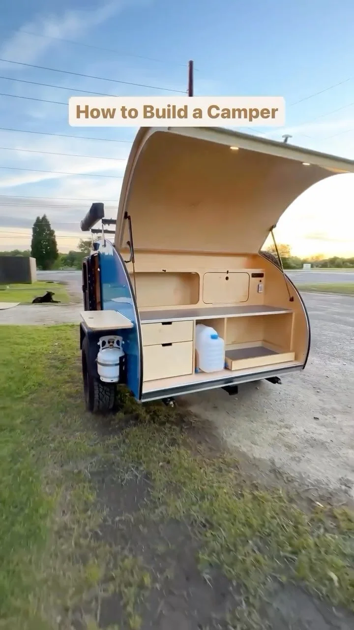 Wander Tears - Handcrafted Teardrop Trailers + DIY Camper Plans